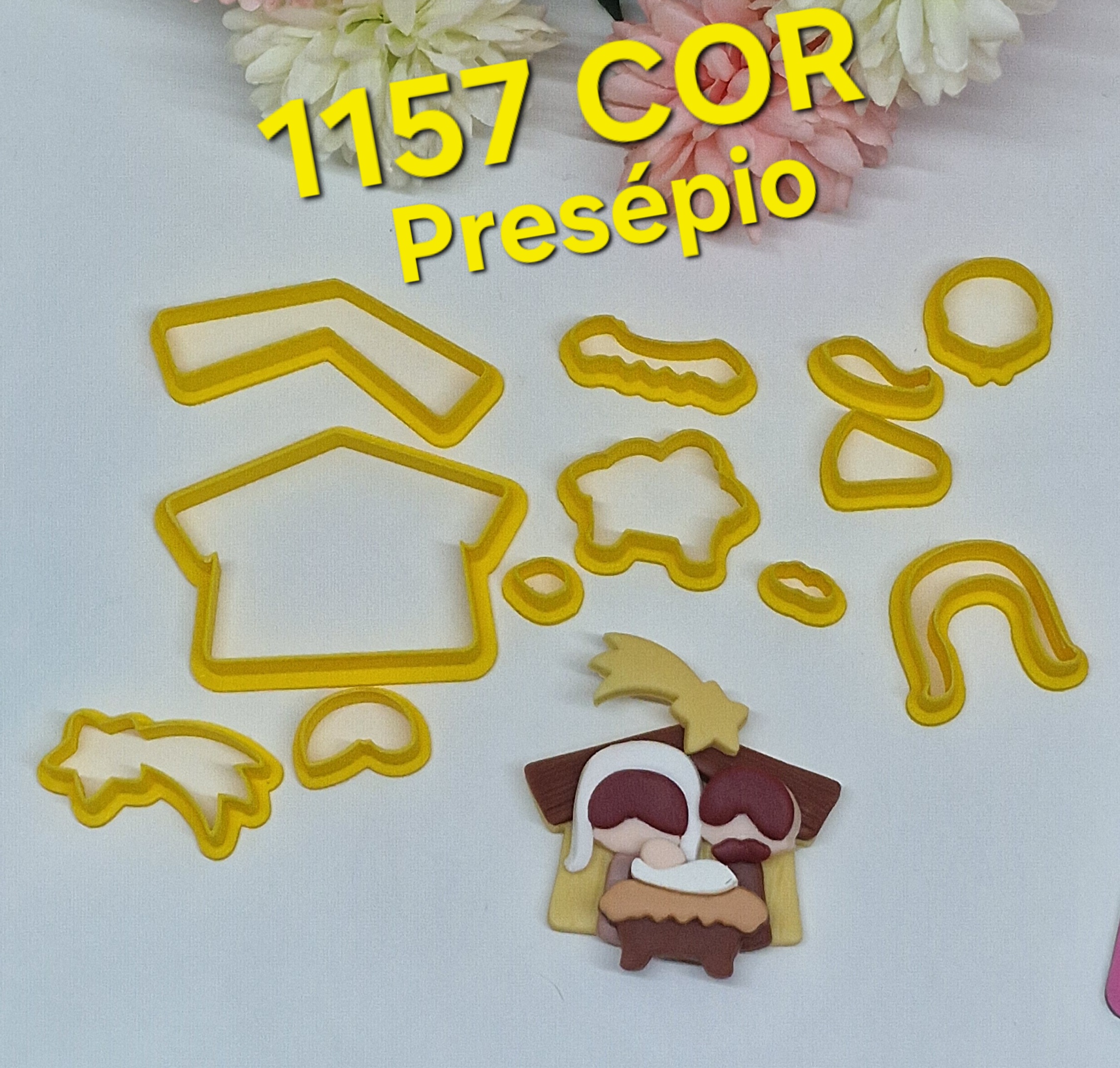 1157 Cortador Presépio - Maria Moldes