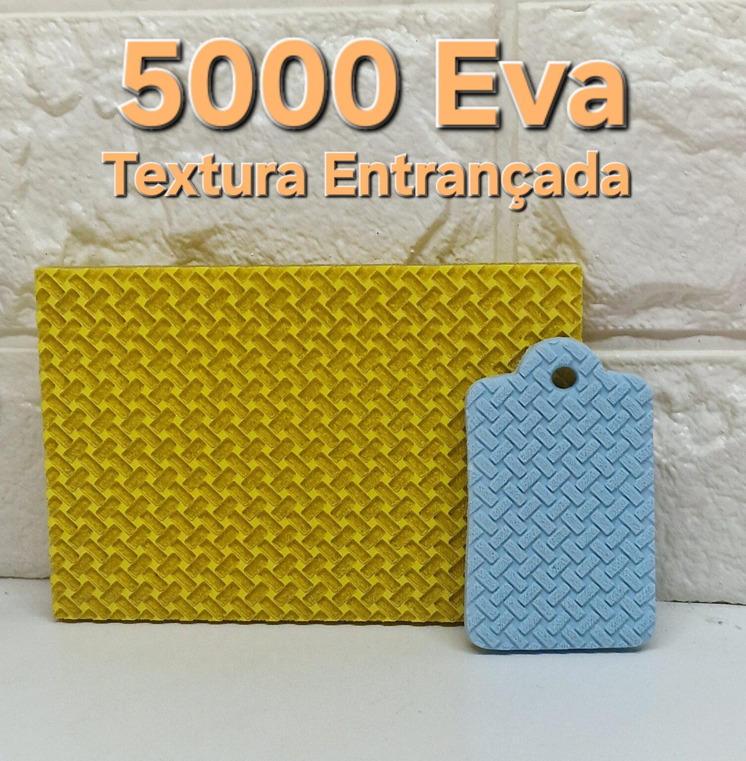 5000 EVA Textura Entrançada - Maria Moldes